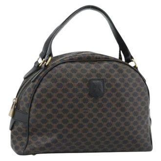 Celine Pre-owned Sac &agrave; main vintage Macadam Canvas - Femme - Pre-owned - Noir - Taille: ONE Size