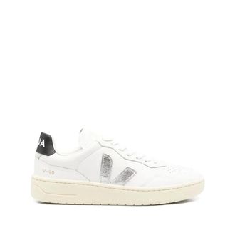 Veja Femme, Chaussures, Blanc, Taille: 39 EU Baskets en Cuir &Eacute;cologique