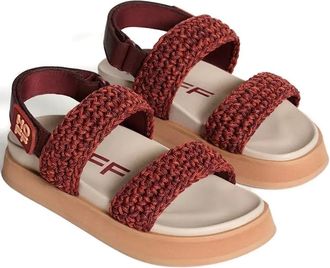 Hoff Geflochtene Sandalen - Rot