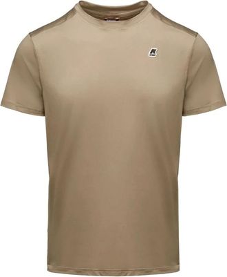 K-Way Homme, Tops, Brun, Taille: L T-Chemises