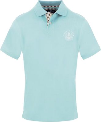 Aquascutum Poloshirt f&uuml;r Herren (Himmelblau)