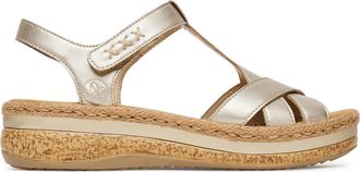Rieker Sandalen Rieker V0919-90 Goldfarben