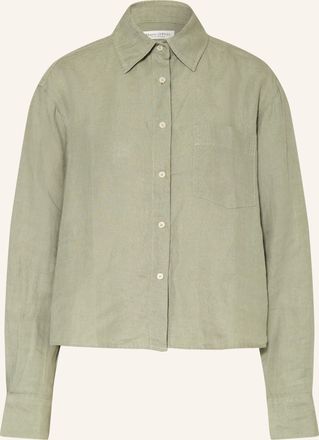 Marc O'Polo Marc Opolo Hemdbluse Aus Leinen gruen