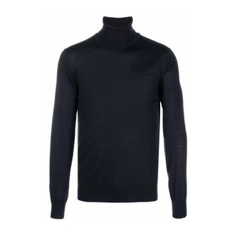 Emporio Armani Feinstrick-Rollkragenpullover - - Knitwear - Herren - Blau - 4XL