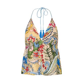 Alice & Olivia Femme, Tops, Multicolore, Taille: 38 FR Karolina Halter Top