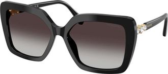 Swarovski Femme, Accessoires, Noir, Taille: 57 MM Sk6049 Lunettes de soleil