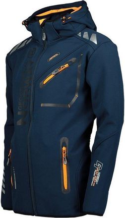 Geographical Norway Softshelljacke Herren Herbst Winter Jacke Softshell Outdoor &Uuml;bergangsjacke (Packung, 1-St) Mit Kaputze S Bis 7XL