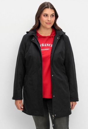 Sheego Allwetterjacke Outdoorjacke Langarm