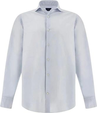 Paul & Shark Homme, Chemises, Bleu, Taille: L Cotton Voile Shirt