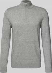 Selected Regular Fit Troyer aus reiner Baumwolle Modell BERG