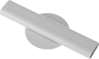 Yarnow Wandblumenvase Nordic Stil Kleine Weiße Wandhalterungsvase Flache Röhrenform Dekoration Fürs Esszimmer Büro Zuhause