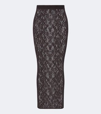 Wolford Jupe midi Infinite en dentelle