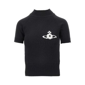 Vivienne Westwood Bea turtleneck knitted top Woman S