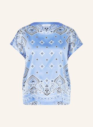Darling Harbour Darling Harbour Blusenshirt Aus Seide blau