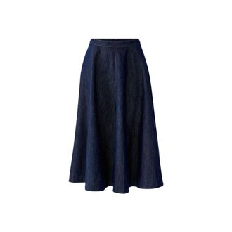 Oui Damen, R&ouml;cke, Blau, LGr&ouml;&szlig;e