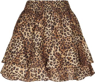 MC2 Saint Barth Femme, Jupes, Multicolore, Taille: 38 FR Eivissa Ruffled Mini Skirt