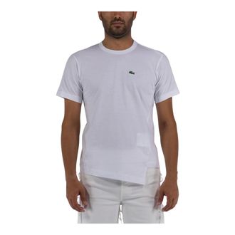 Comme Des Garçons Homme, Tops, Blanc, Taille: S Lacoste Tricot T-shirt