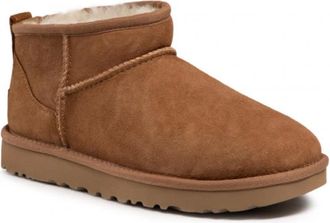 UGG La Classic Ultra Mini - Femme - Chaussures - Brun - Taille: 37 EU