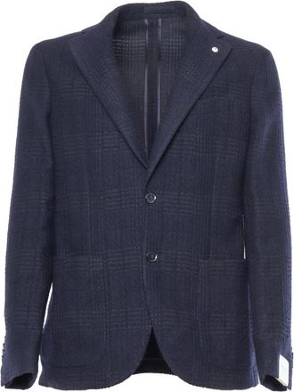 Luigi Bianchi Mantova Homme, Vestes, Bleu, Taille: M Blazer Tailleur