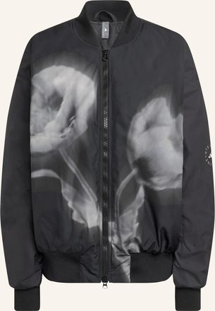 adidas Adidas By Stella Mccartney Oversized-Blouson Adidas By Stella Mccartney schwarz