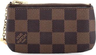 Louis Vuitton Key Monogram Canvas Small pouch - Braun