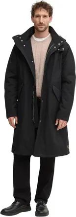 A.P.C. A.p.c., Homme, Manteaux, Noir, Taille: S Antonin Parka