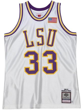 Mitchell & Ness maillot NCAA LSU Tigers 1990 Shaquille ONeal - Blanc