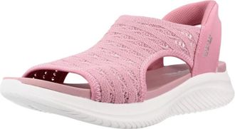 Skechers Femme, Sport, Rose, Taille: 40 EU Ultra Flex 3.0 Sandal Sun