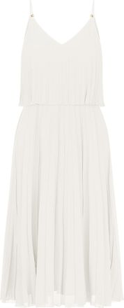 Apart Fashion APART kurzes Plisseekleid in 2in1 Optik, Creme, 46