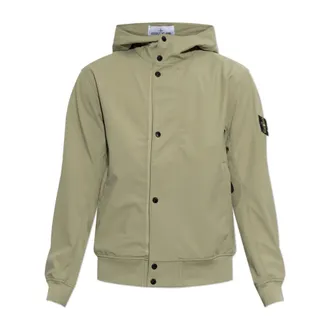 Stone Island Homme, Vestes, Vert, Taille: L Veste &agrave; capuche