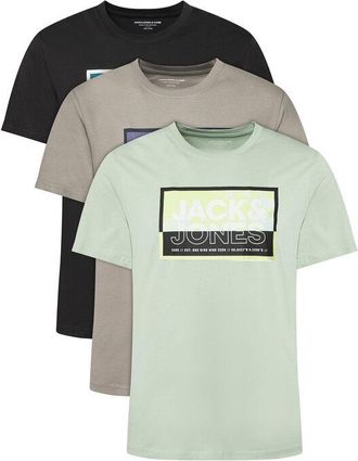 Jack & Jones Jack & Jones T-Shirt-Set Logan 12284754 Bunt Regular Fit