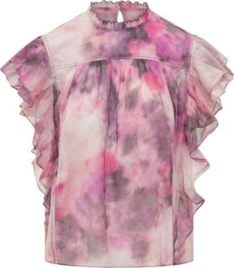 Isabel Marant Damen, Blusen & Hemden, Rosa, 2XSGr&ouml;&szlig;e
