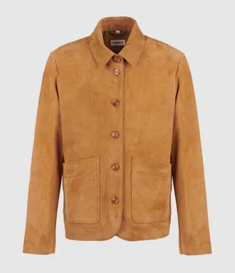Serge Pariente Veste Cuir Alexandra Vs Cognac