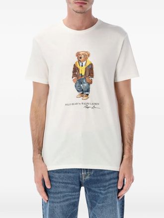Polo Ralph Lauren t-shirt à imprimé graphique - Blanc