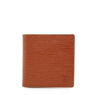 Louis Vuitton Pre-owned Epi Porte Monnaie Billet Tresor Bifold Wallet - - Pre-owned - Damen - Braun - ONE SIZE