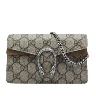 Gucci Sac bandouli&egrave;re vintage en daim Pre-owned - Femme - Pre-owned - Beige - Taille: ONE Size