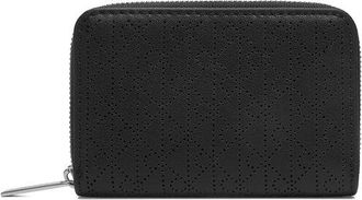 Calvin Klein Geldb&ouml;rse Emblem Aop Perfor Sm Zip Around LV04F1152G Schwarz
