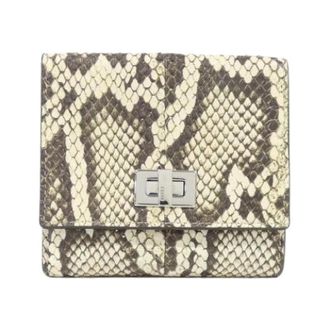 Fendi Pre-owned Selleria Peekaboo Elaphe Wallet - - Pre-owned - Herren - Mehrfarbig - ONE SIZE