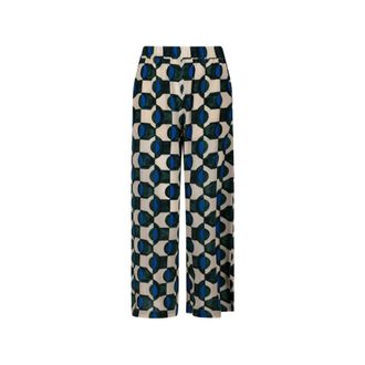Max Mara Femme, Pantalons, Multicolore, Taille: 44 FR Pantalon large