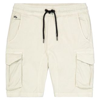 Alpha Industries Cotton Twill Jogger Short - stone
