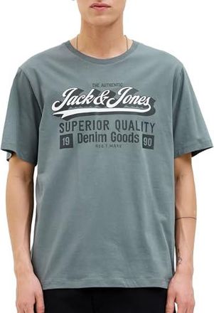 Jack & Jones Jjelogo Aw25 Sn T-Shirt &agrave; col Rond &agrave; 2 col