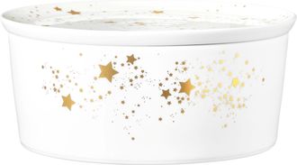 SELTMANN WEIDEN [DL] Liberty Schale rund 5298 mit Deckel 21x9 cm rund Golden Stars [RAB] [SP] UVP: 82,50