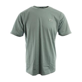 C.P. Company Logo T-Shirt - - Tops - Herren - Gr&uuml;n - XL