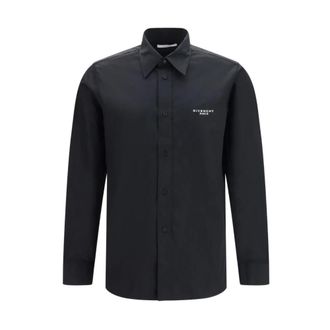Givenchy Hemdkragen mit kurzen &Auml;rmeln - - Shirts - Herren - Schwarzk - 2XL
