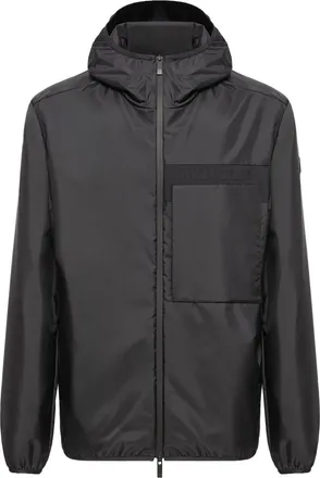 Moncler Moncler Veste &Agrave; Capuche Fonteghi, Homme, Noir, Taille: 0