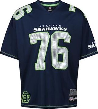 Recovered Clothing Oversized Mesh NFL Jersey Seattle Seahawks
