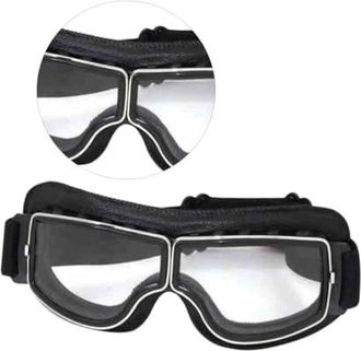 BESTONZON CLISPEED Lunettes de Soleil Moto et Cyclisme avec Protection Bandes Élastiques Réglables et Mousse Confortable pour Ski Snowboard et Sports Extérieurs