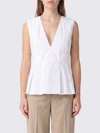 Ganni Top Femme couleur Blanc