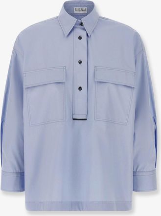 Brunello Cucinelli Cotton shirt - BRUNELLO CUCINELLI - gender_Woman