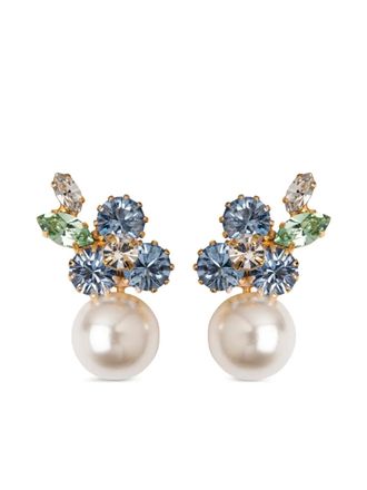 Jennifer Behr Vivi Ohrringe - Blau